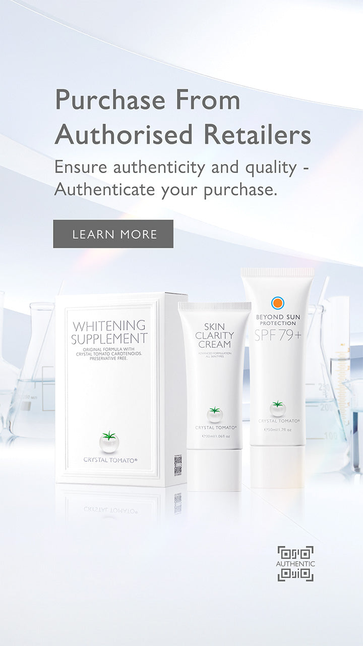 CRYSTAL TOMATO® - Premium Skin Whitening Supplements & Protection