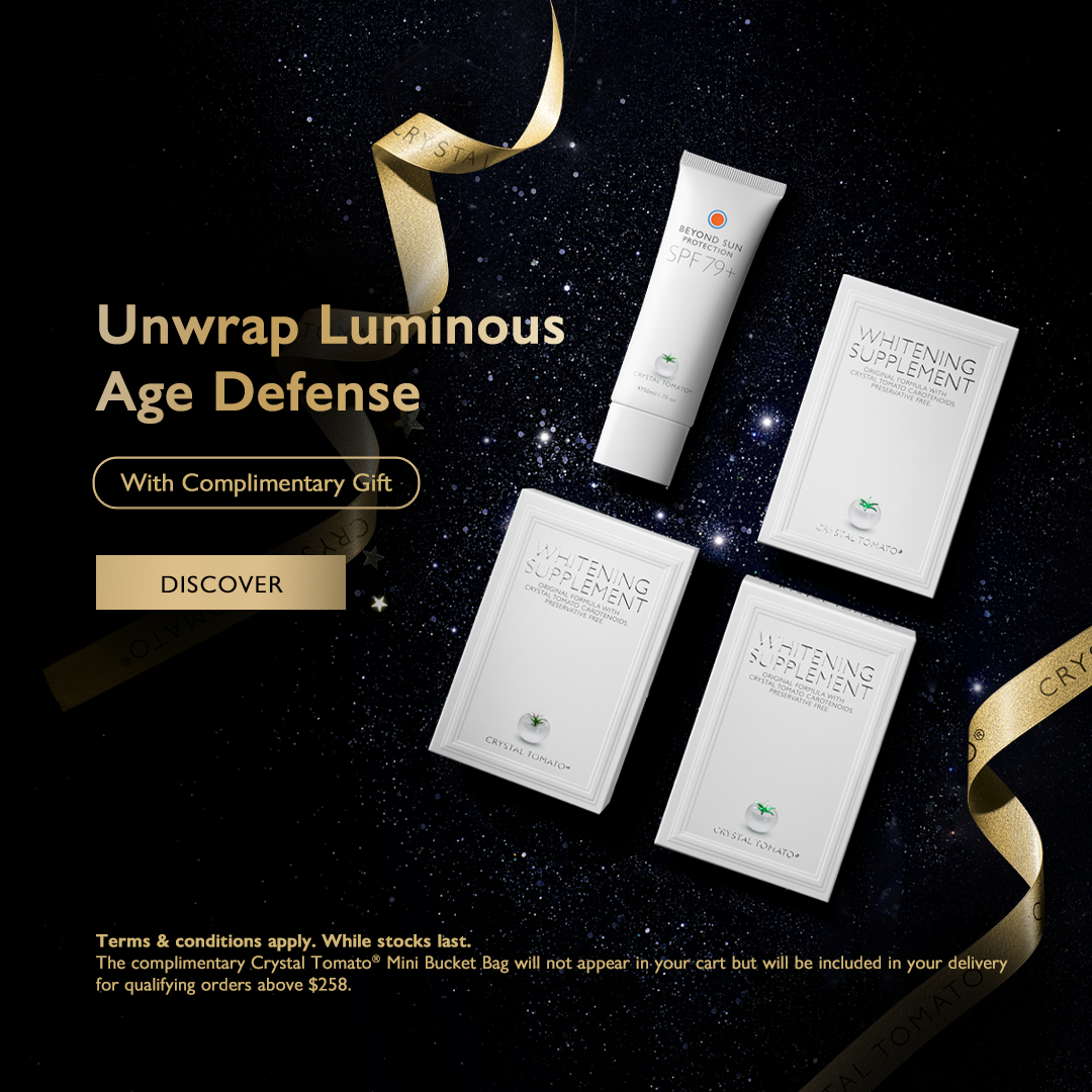 CRYSTAL TOMATO® - Premium Skin Whitening Supplements & Protection